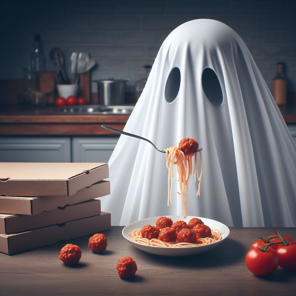 What does a ghost eat with meatballs? – Flynn's Jokes of the Day