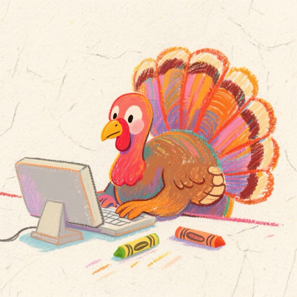 What did the turkey say to the computer? – Flynn's Jokes of the Day